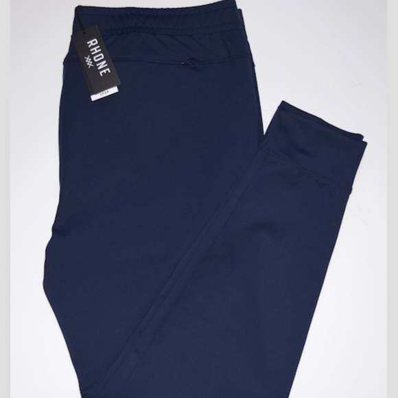 RHONE | Pants | New Rhone Spar Performance Stretch Blue Elastic Waist ...
